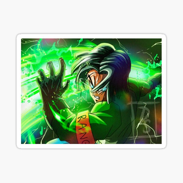 "Dragon Ball Super Android 17 Ranger Poster" Sticker for Sale by ...