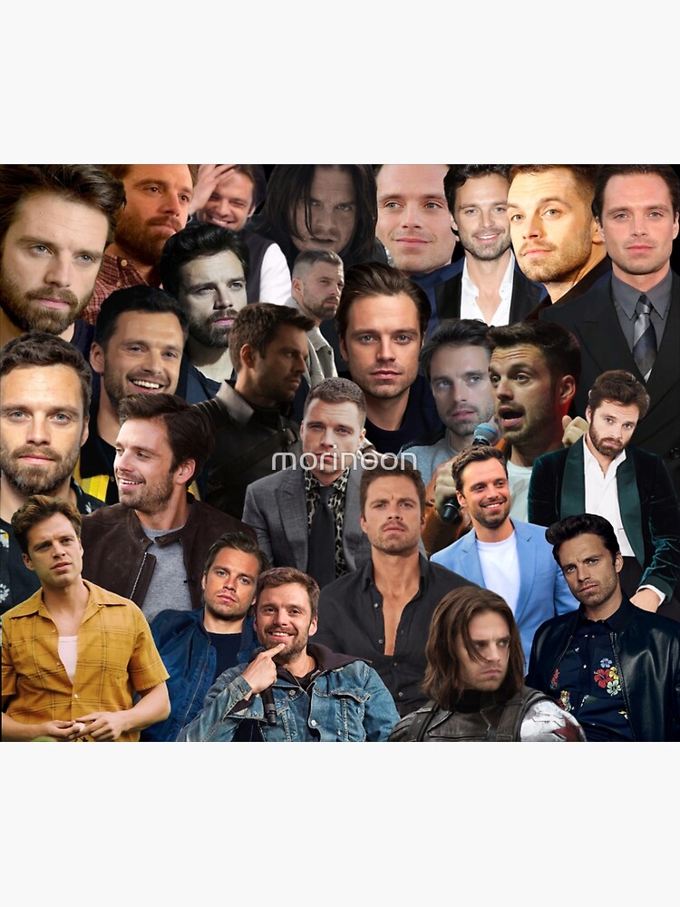 Impression photo « Collage de photos de Sebastian Stan », par morinoon ...