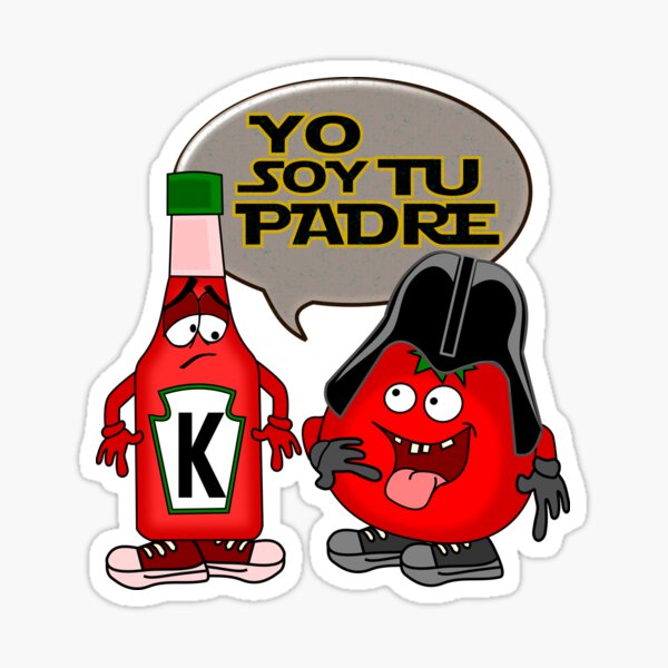 "Spanish - Español Yo soy tu padre" Sticker for Sale by BooPooBeeDooArt ...