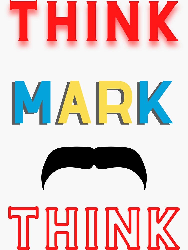 "Think Mark Think | Invincible | Omni Man" Sticker for Sale by ...