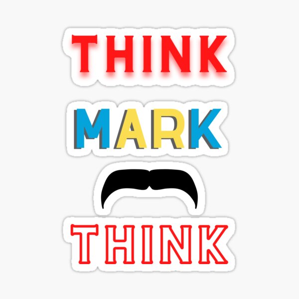 "Think Mark Think | Invincible | Omni Man" Sticker for Sale by ...