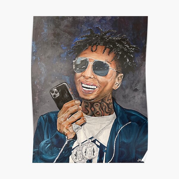 "NBA Youngboy" Poster by artbymeagan | Redbubble