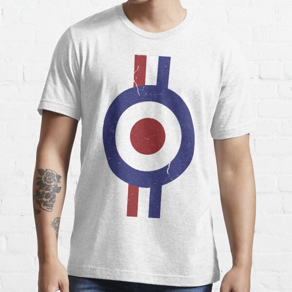 "weathered and faded mod target" T-shirt for Sale by Auslandesign ...
