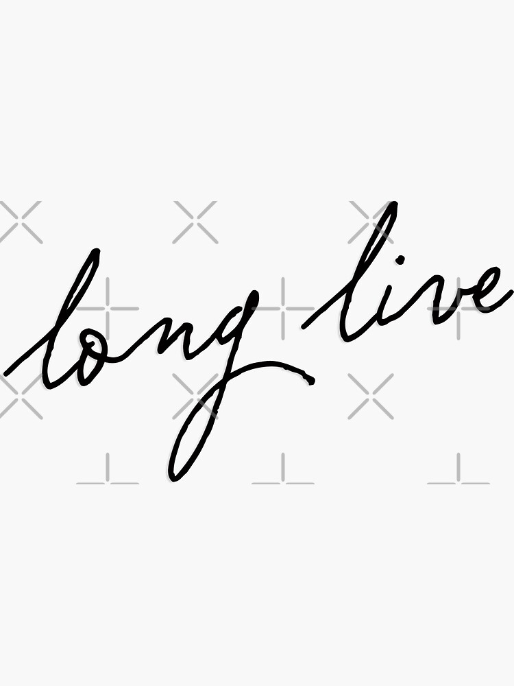"taylor swift long live" Sticker for Sale by olivialoveswift | Redbubble