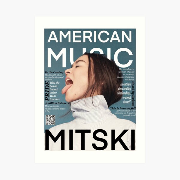 "Mitski Magazine Cover" Art Print for Sale by veryscarygary | Redbubble