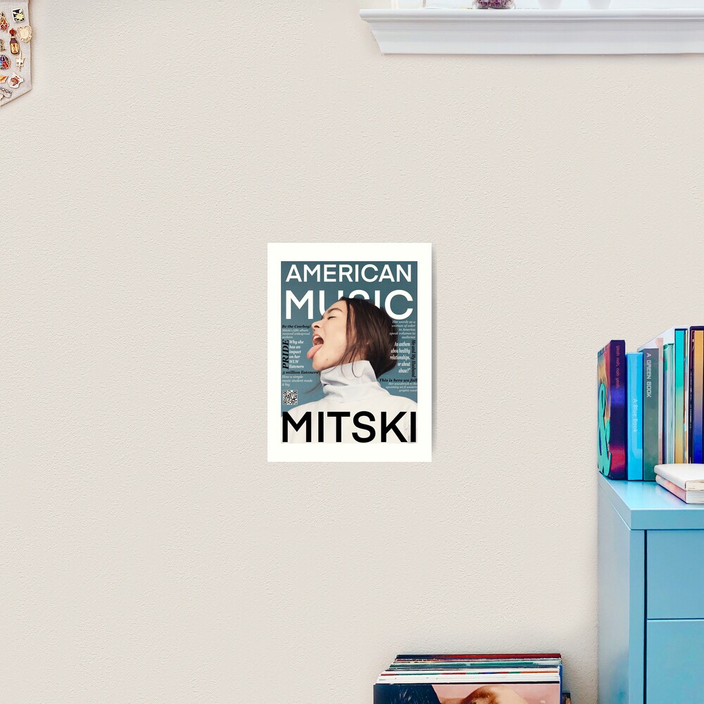 "Mitski Magazine Cover" Art Print for Sale by veryscarygary | Redbubble