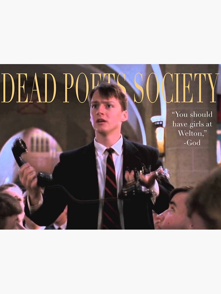 "dead poets society nuwanda meme" Sticker for Sale by veryscarygary ...
