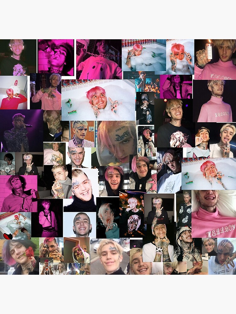 "Lil Peep Collage" Poster by jalenmacc | Redbubble