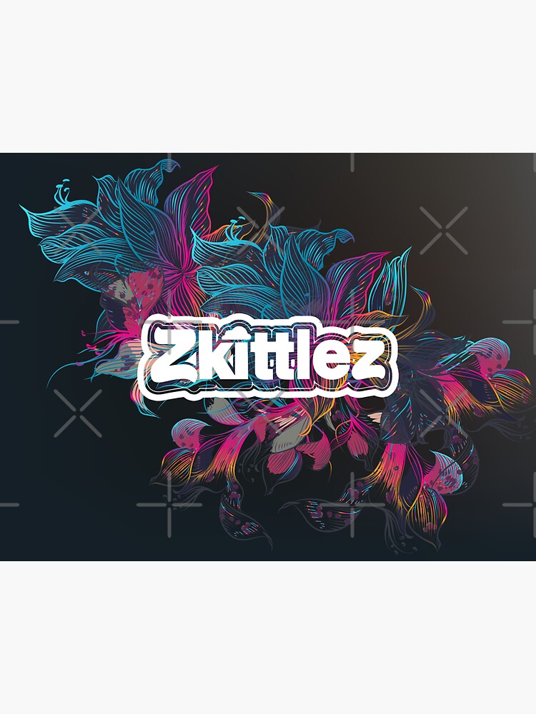 "Zkittlez " Sticker for Sale by IzzyTheWizz | Redbubble