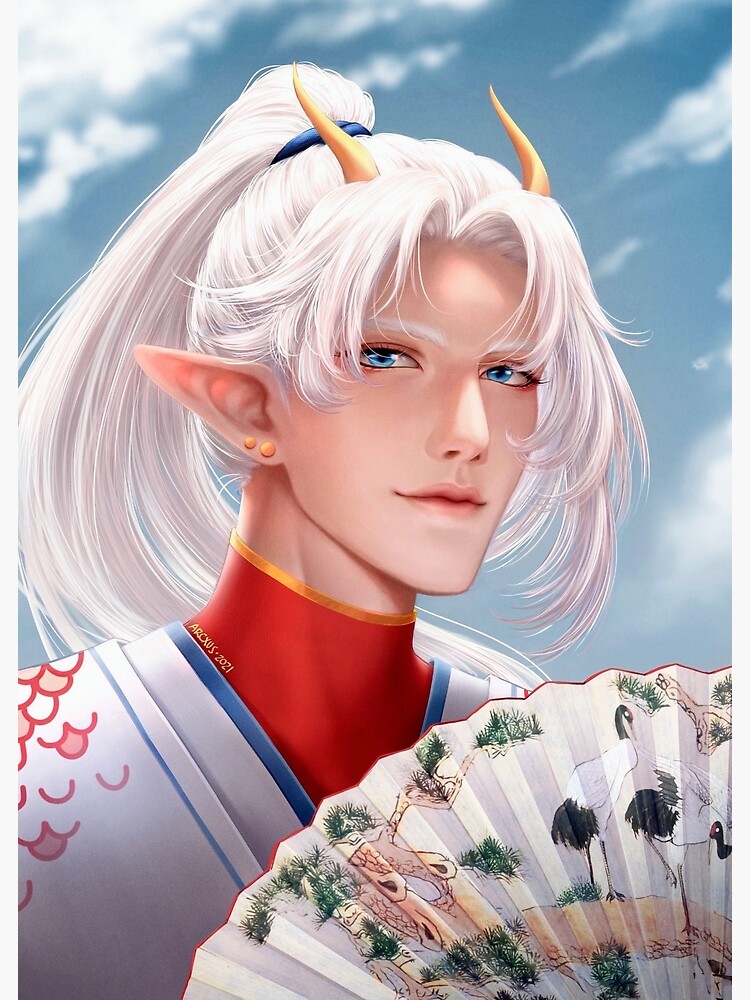 "Portrait Illustration - Original Character "Cassius"" Poster by Arcxus ...