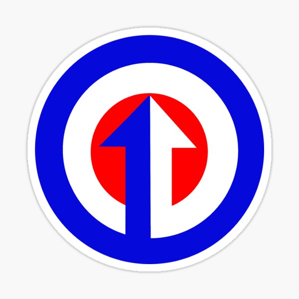 "Modern Variant Mod Target" Sticker for Sale by Auslandesign | Redbubble