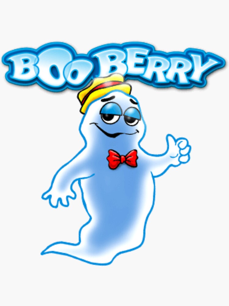 "Boo Berry Retro" Sticker for Sale by 92objects | Redbubble