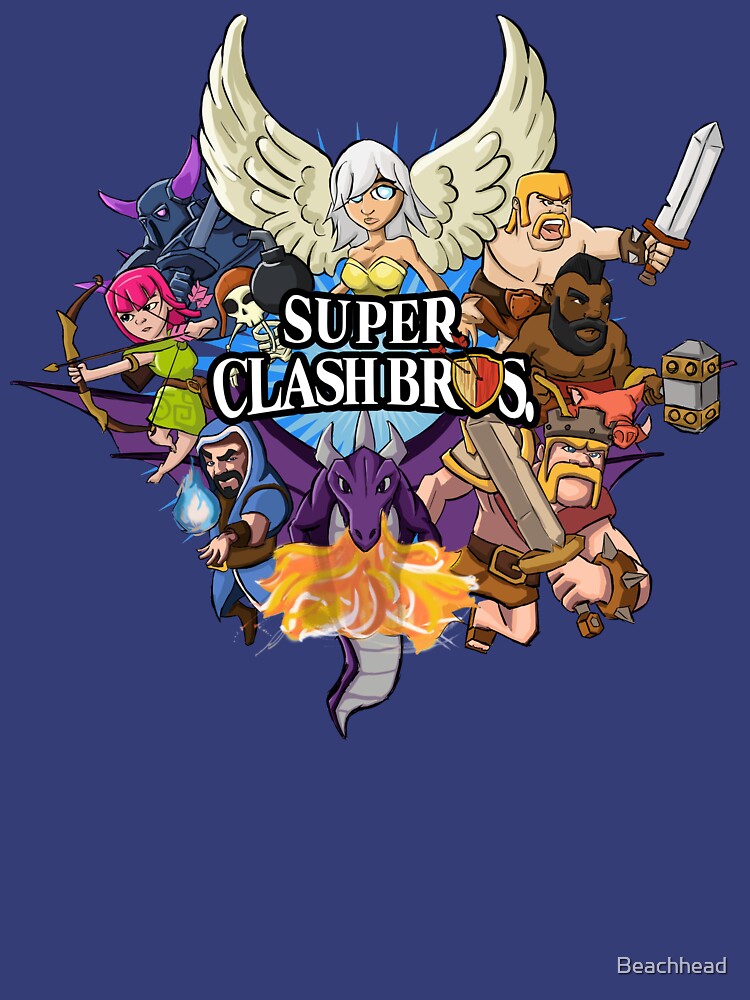 "Super Clash Bros" T-shirt for Sale by Beachhead | Redbubble | super t ...