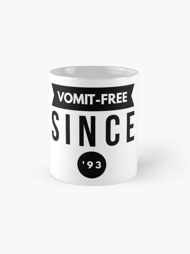"Vomit - free Since '93" Mug by TeeNation | Redbubble