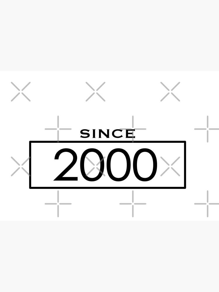 Impression photo « Depuis 2000 année d'anniversaire », par ...