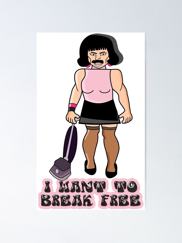 "Break free" Poster for Sale by BooPooBeeDooArt | Redbubble