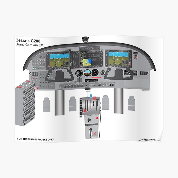 "Cessna C208 Caravan EX" Poster for Sale by GregThompson | Redbubble