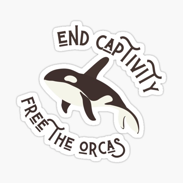 End Captivity Stickers | Redbubble