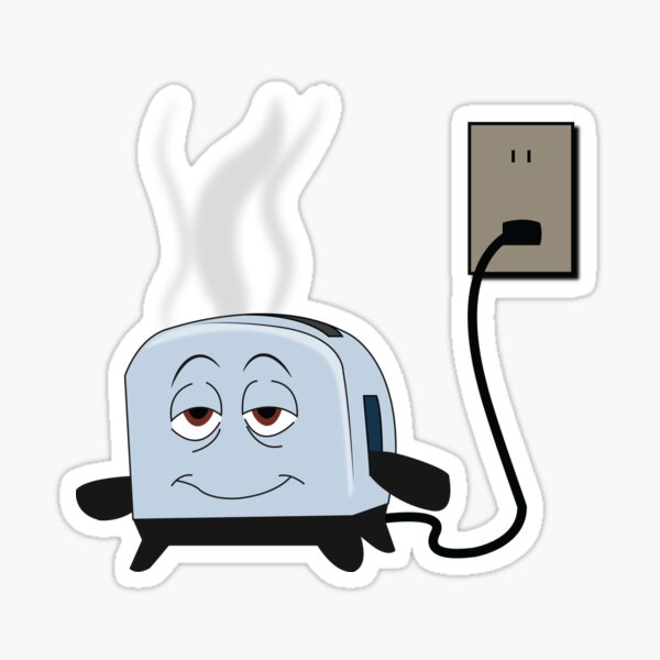 Brave Little Toaster Stickers | Redbubble