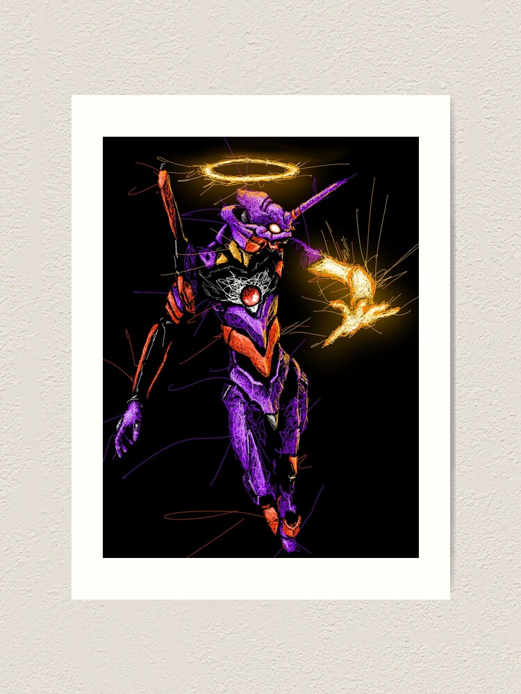 "Eva unit 01 awakened s2 engine version" Art Print for Sale by ...