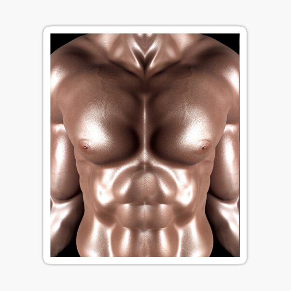 "Six Pack ? Check This 9 Pack Out !!" Sticker by podartist | Redbubble