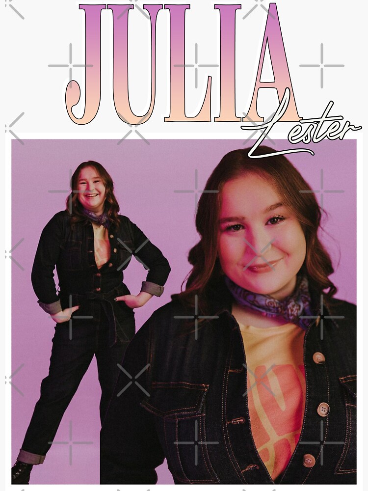 "Julia Lester" Sticker by silvieex | Redbubble