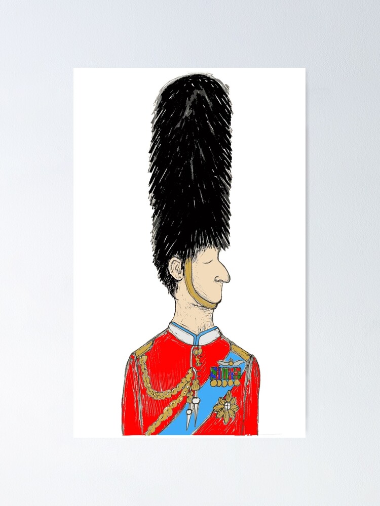 "'Prince Charles'" Poster by Stephwaltersart | Redbubble