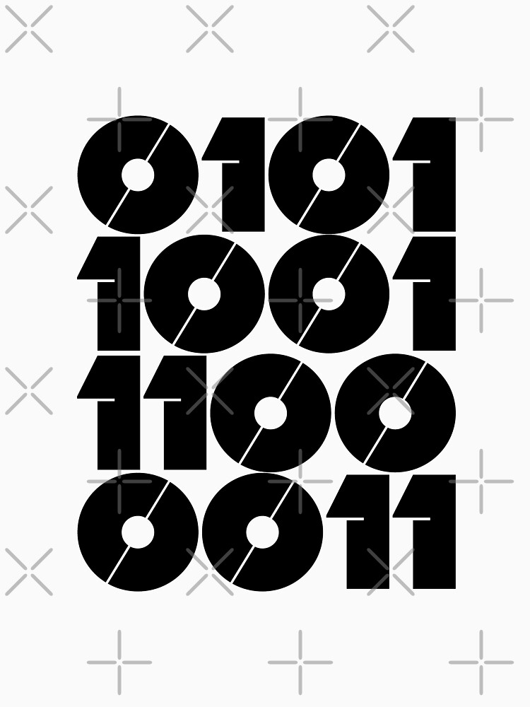 "0101 Binary Code" T-shirt for Sale by tshirtsandme | Redbubble | 0101 ...
