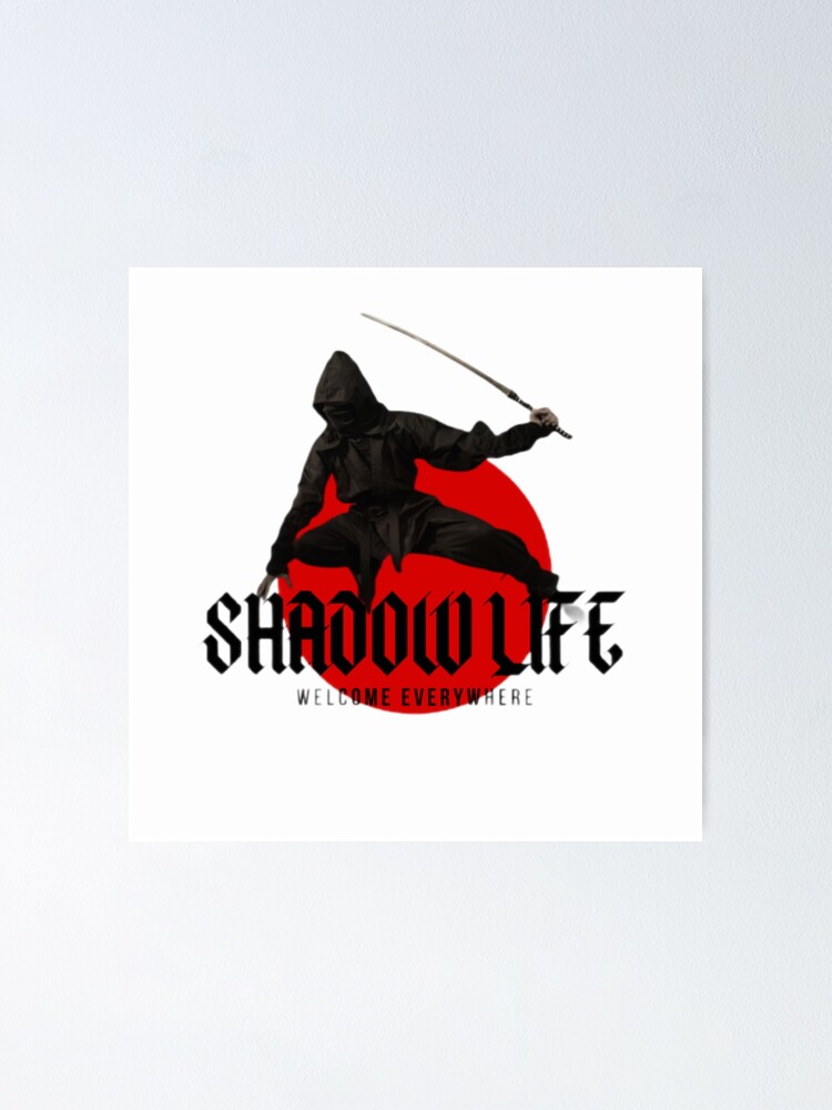 "Shadow Life Design" Poster for Sale by luckyturtles | Redbubble
