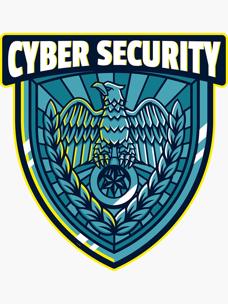 "CyberSecurity Police Hacker Security " Sticker for Sale by ...
