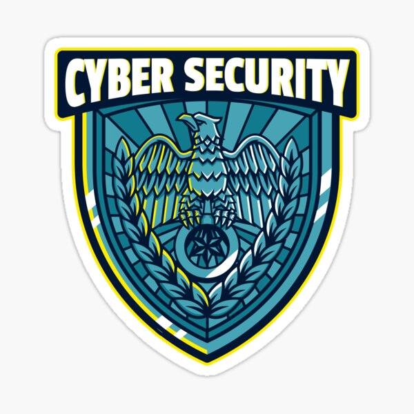 "CyberSecurity Police Hacker Security " Sticker for Sale by ...