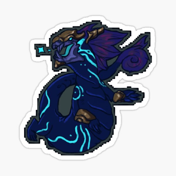Pegatina «Chibi Aurelion Sol» de BaronShoeBat | Redbubble