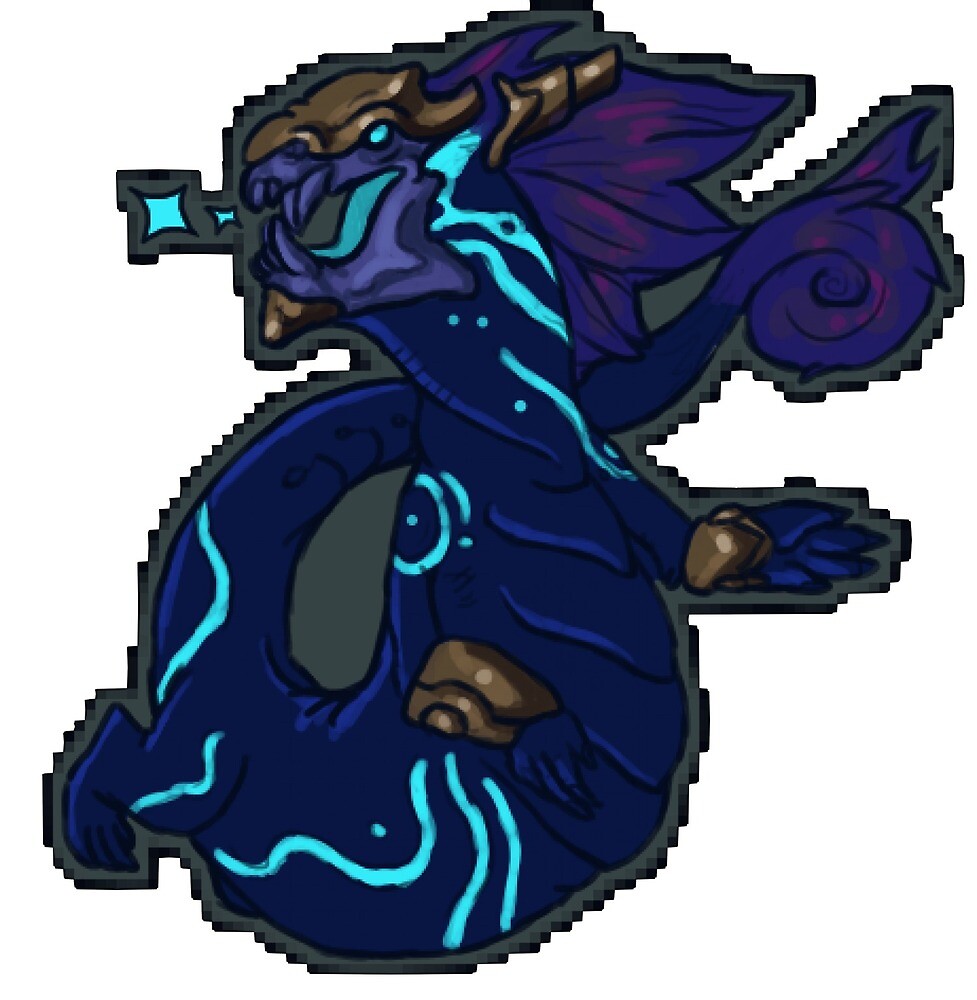 "Chibi Aurelion Sol" by BaronShoeBat | Redbubble
