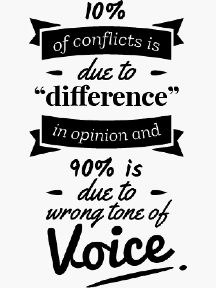 "10 % of conflicts is due to difference in opinion 90 % is due to wrong ...