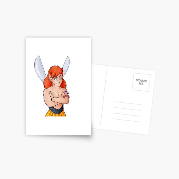 "Pips the fairy from FernGully the Last Rainforest" Postcard for Sale ...