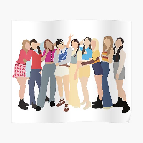 "Twice Kura Kura Silhouette" Poster for Sale by ikramabukar | Redbubble