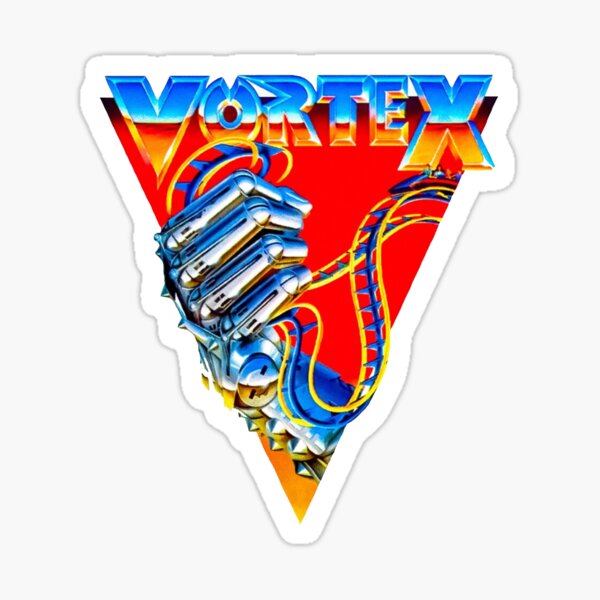 "VORTEX ROLLER COASTER SHIRT AND STICKER " Sticker by FeelmyFeels ...