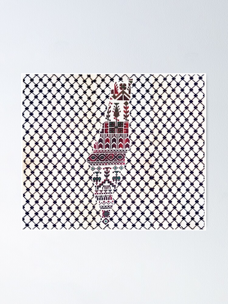"Palestine ,KOFIA ,Kofya made by Palestinian Traditional Tatreez ...