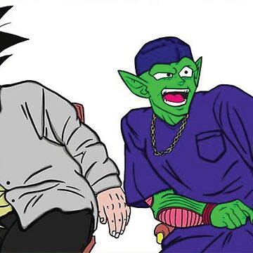 "Goku and Piccolo | Friday Scene (DAMN)" Art Board Print for Sale by ...