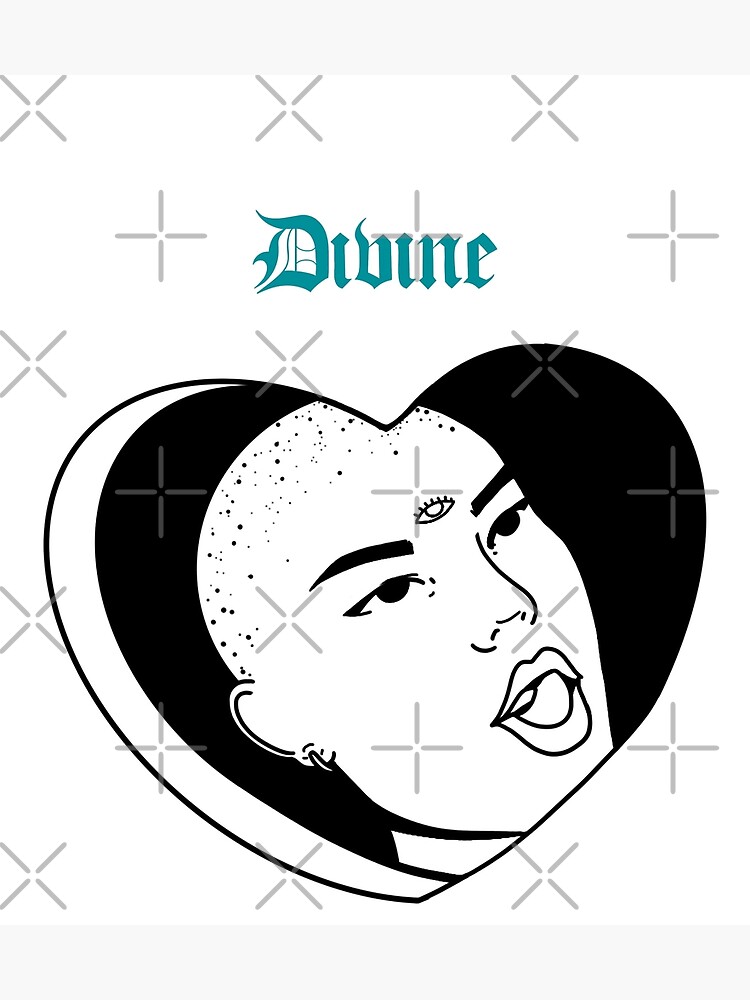 Póster « Dibujos animados de Divine Punk Rockabilly» de Hi-Prana ...