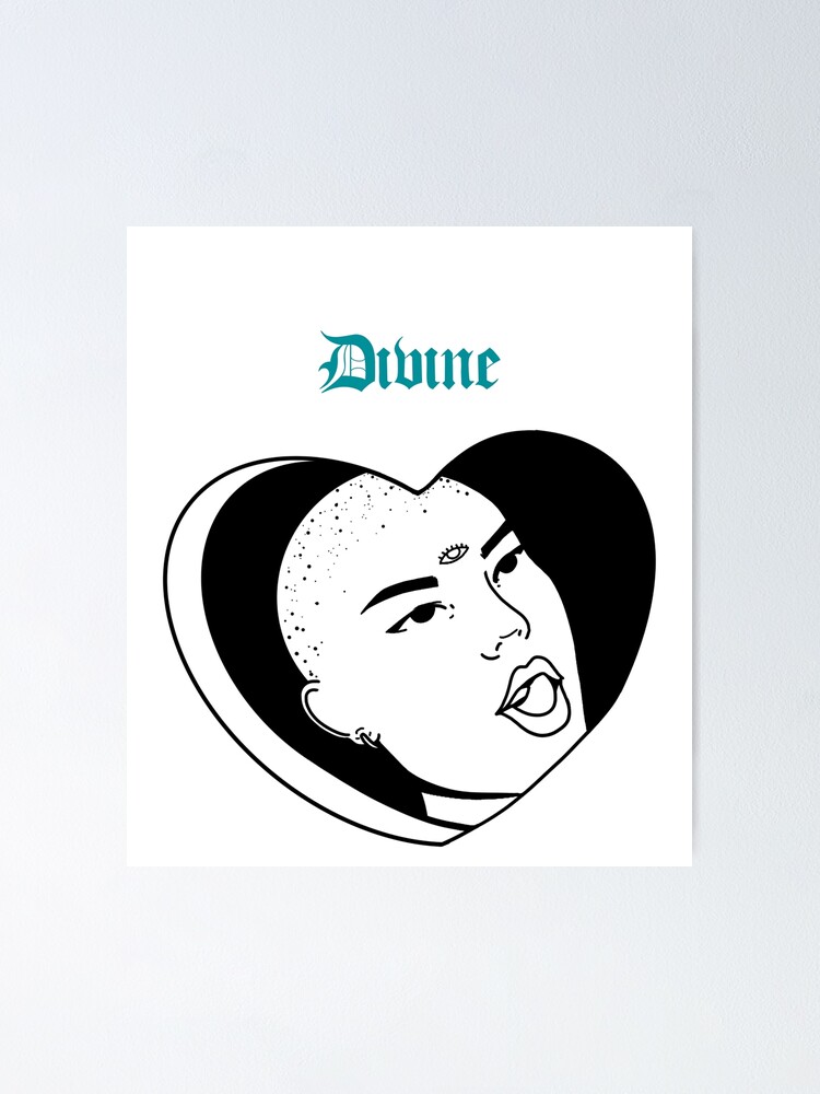 Póster « Dibujos animados de Divine Punk Rockabilly» de Hi-Prana ...