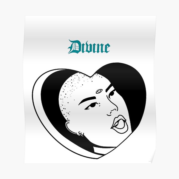 Póster « Dibujos animados de Divine Punk Rockabilly» de Hi-Prana ...