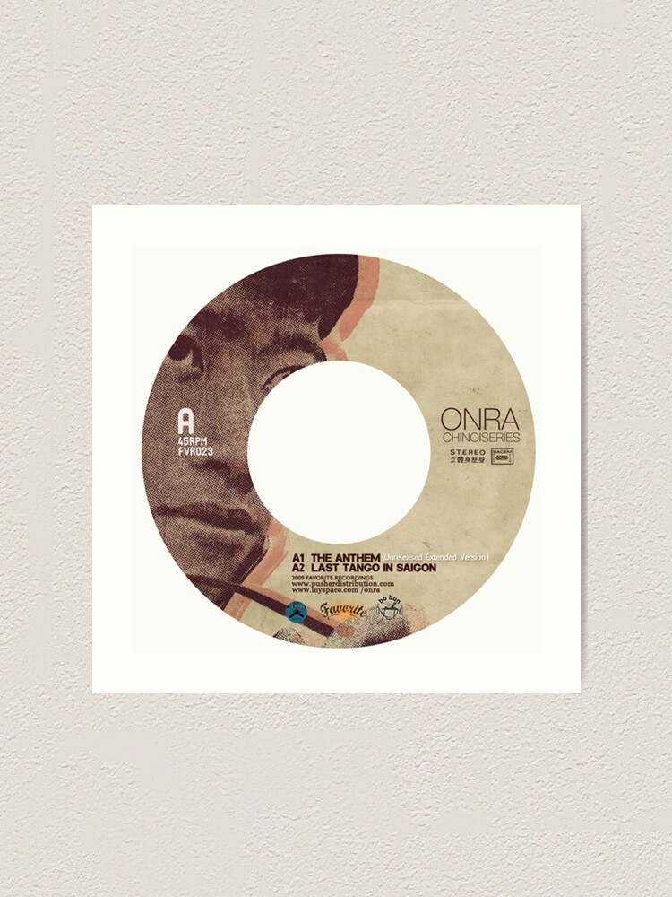 "Onra - The Anthem" Art Print for Sale by SuburbanRefugee | Redbubble