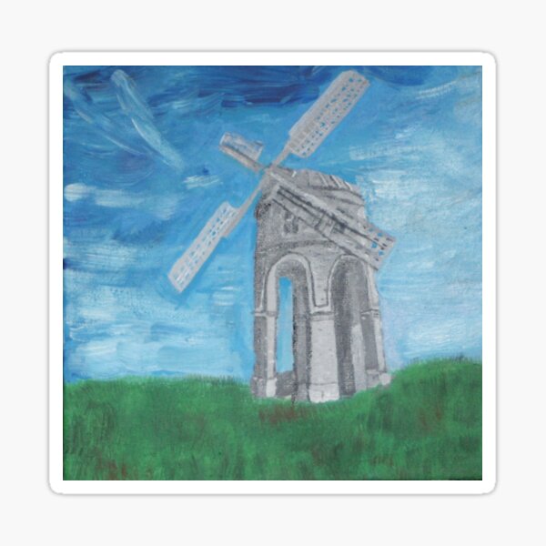 "Windmill " Sticker by MEFAMCRAFT | Redbubble