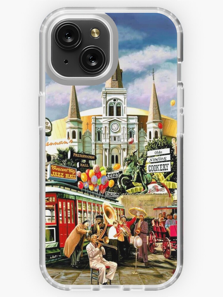 "Jazz New Orleans" iPhone Case for Sale by fruehauf234 | Redbubble