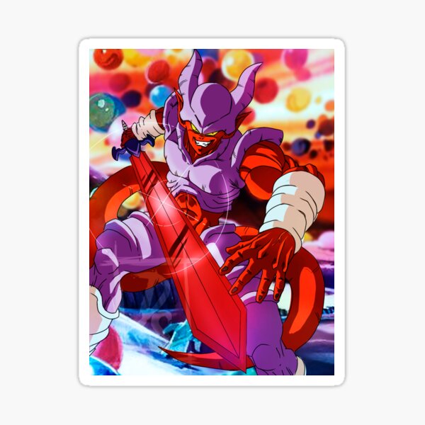 "Dragon Ball Z: Fusion Reborn - Janemba the Demon Poster" Sticker by ...