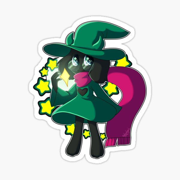 "Deltarune - Ralsei" Sticker for Sale by Sofua | Redbubble