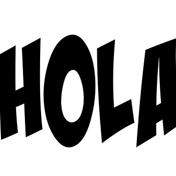 "¡Hola!" Sticker for Sale by HelloFromKatie | Redbubble