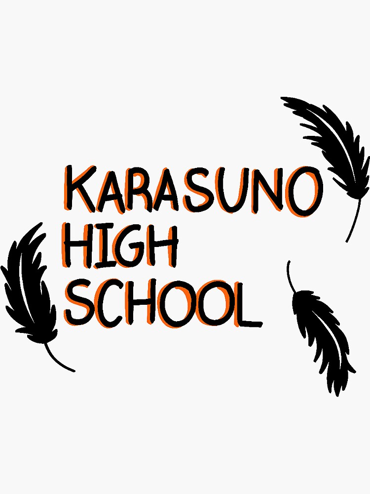 "Karasuno Logo" Sticker for Sale by ImperssionsEC | Redbubble