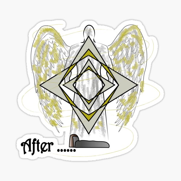 "AFTER DEATH " Sticker for Sale by rahimoo | Redbubble